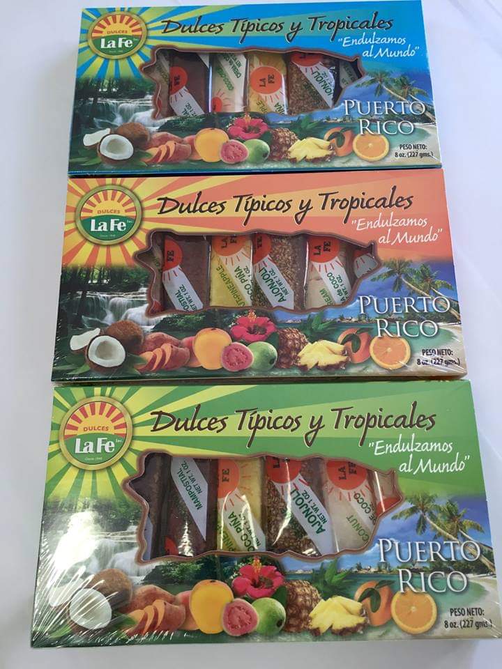 Assortment of Puerto Rican Candies By Fabrica De Dulces La Fe (8 Piece ...
